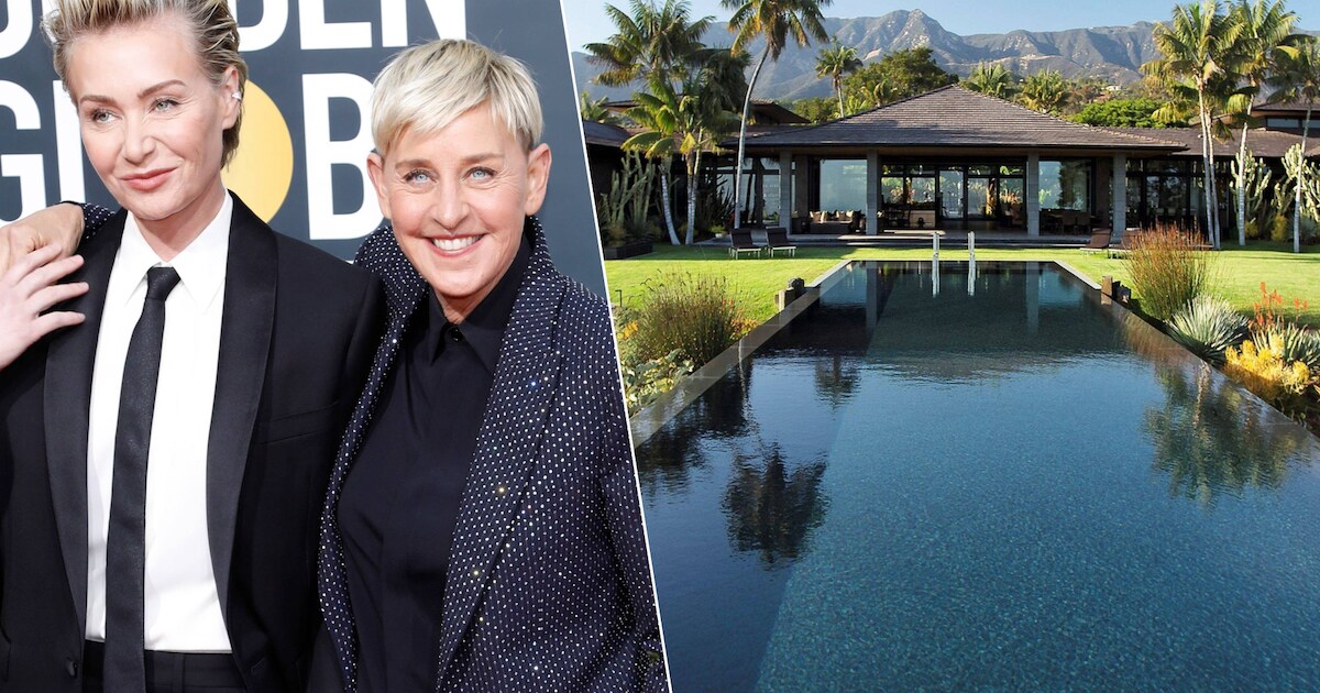 Ellen DeGeneres zet villa van 23 miljoen euro te koop en verhuist naar ...