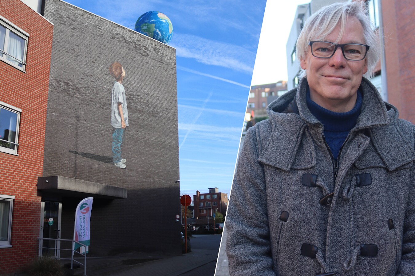 Mural ‘Kleine Mercator’ kondigt opening MAP-Mercator aan: “Ode aan de ...