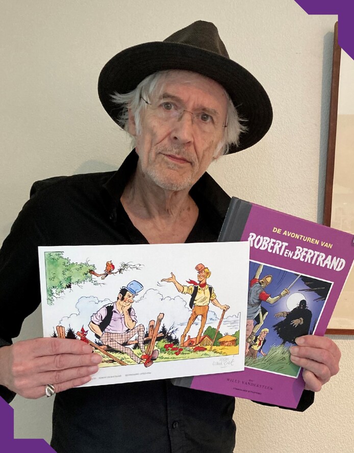 Dubbeltentoonstelling rond stripfiguren Robert & Bertrand en tekenaar ...