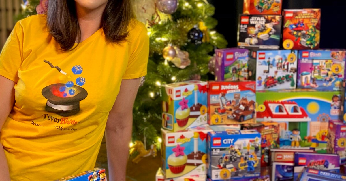 Anna Victoria maakt 139 Oudenaardse kinderen gelukkig met LEGO-pakket ...