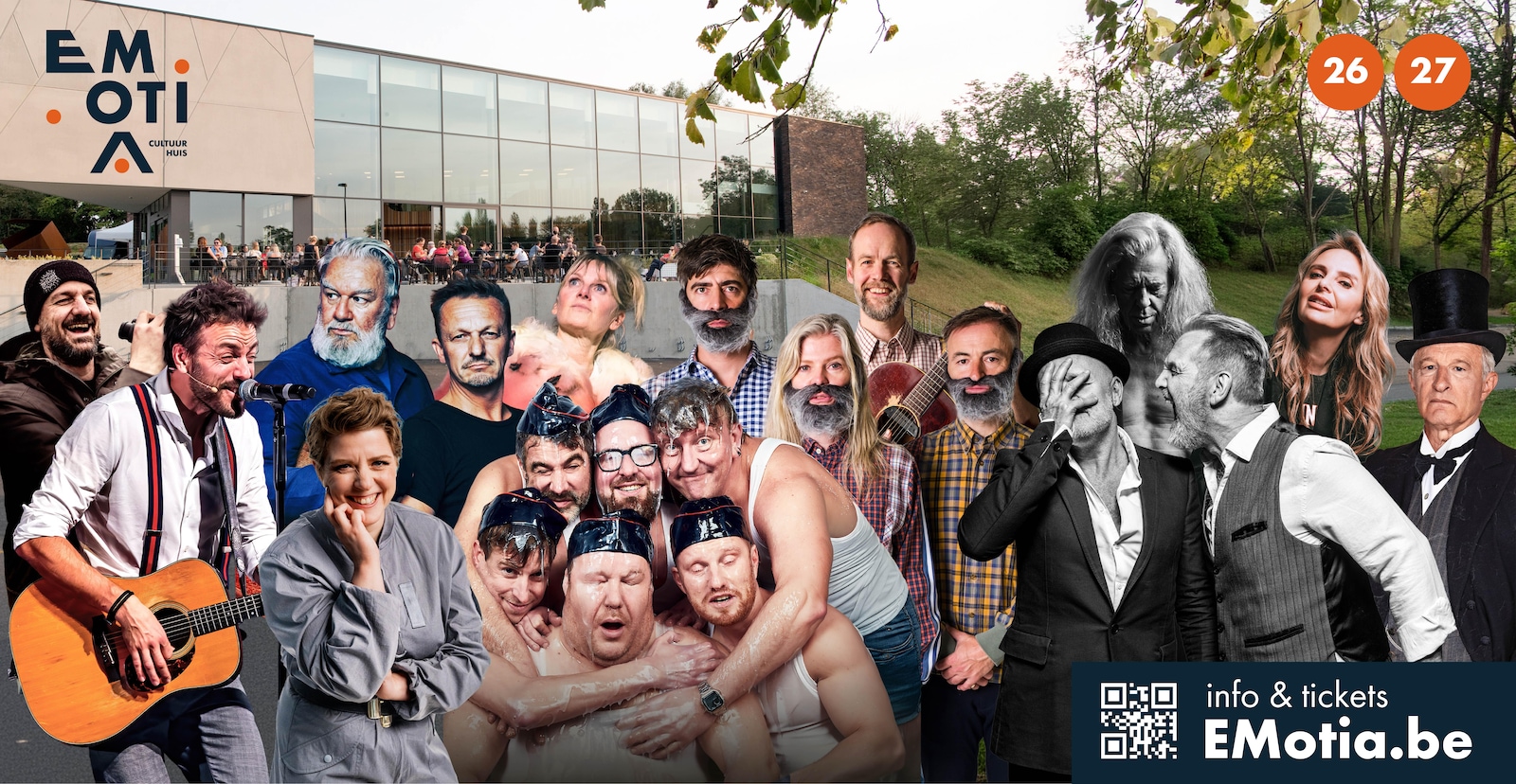 EMotia komt naar buiten met boeiend programma boordevol comedy, theater ...