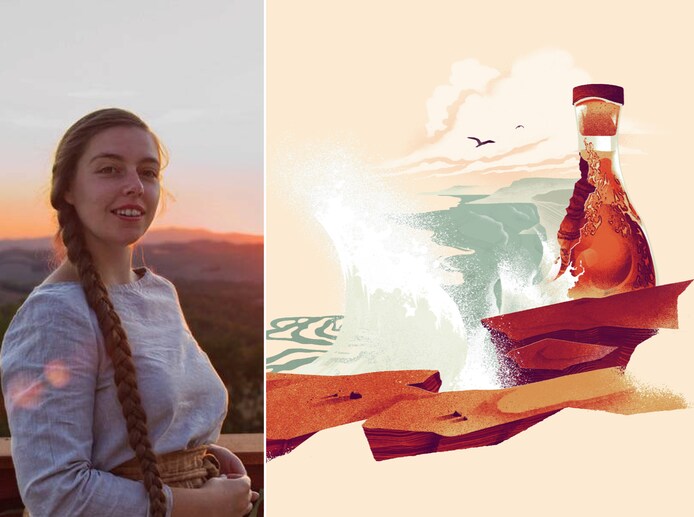 Zwevezeelse illustratrice Eleni Debo voegt Wall Street Journal toe aan ...