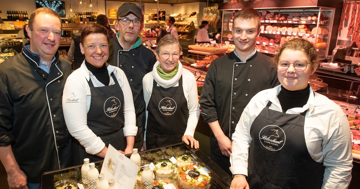 Margaux (17) start met neef als vierde generatie bij Slagerij Blockeel ...