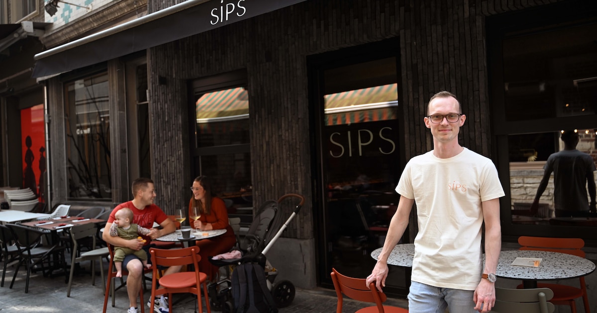 Siebe (28) verwezenlijkt droom met wijnbar Sips in Leuven: “Topwijn uit ...