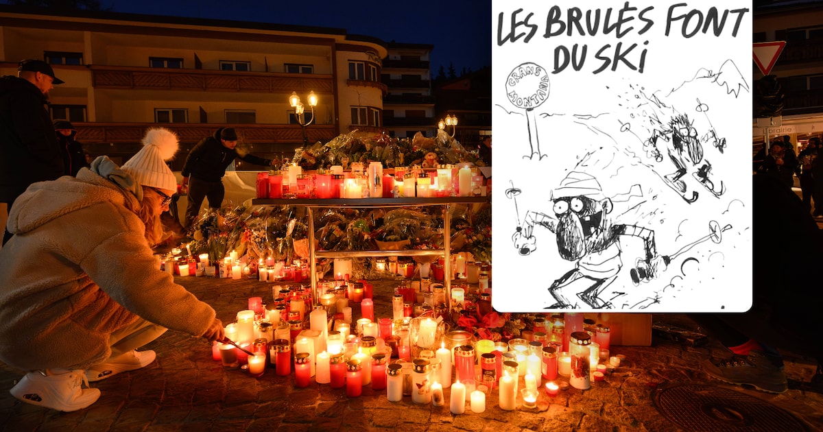 Cartoon over brand in Crans-Montana zorgt voor ophef: Charlie Hebdo ...