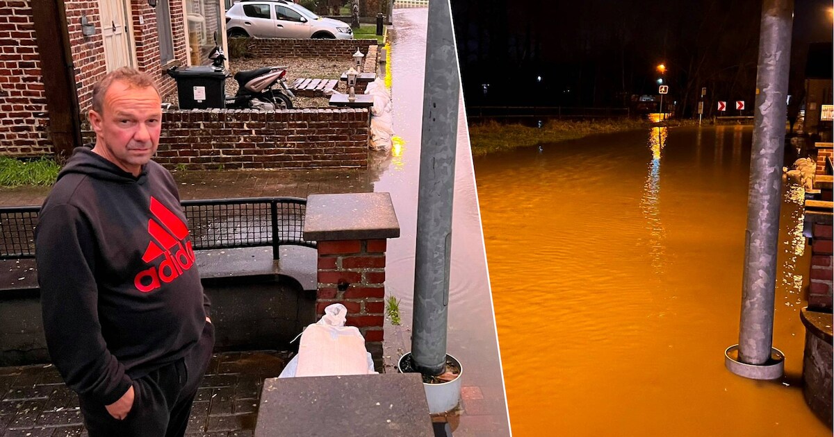 Wateroverlast langs Molenbeek in Mere: “We gaan slapeloze nacht ...