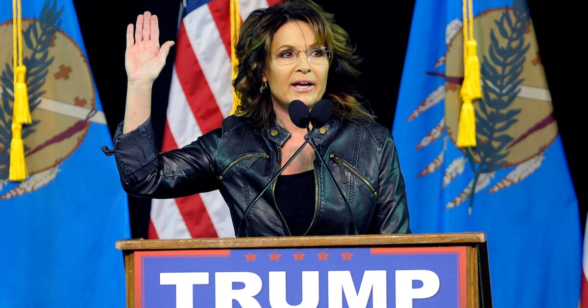 Politica Sarah Palin belde zélf de politie uit angst voor haar zoon ...
