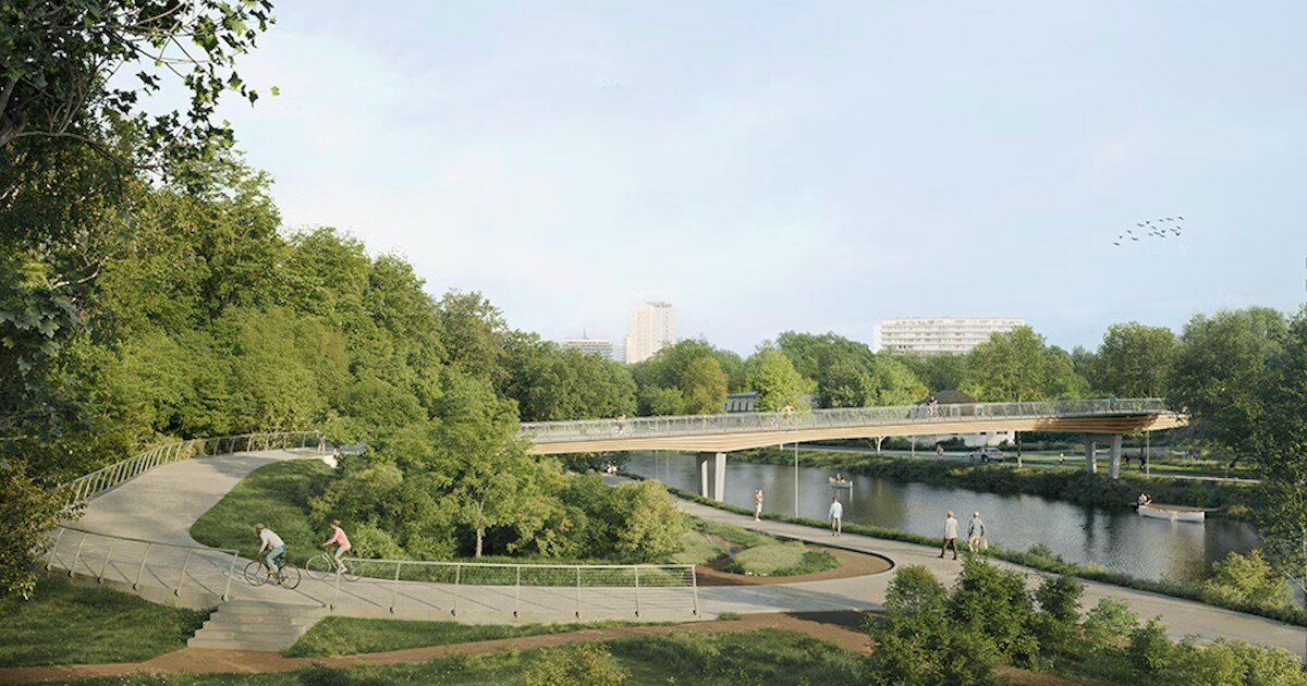 Nieuwe fiets- en voetgangersbrug over Leie in Gent klaar tegen 2028 ...