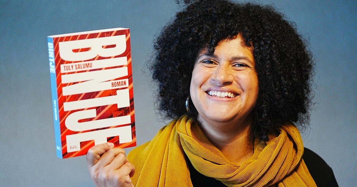 Tuly (35) stelt debuutroman ‘Bintje’ voor: “Rauw verhaal over identiteit en racisme” | Sint ...
