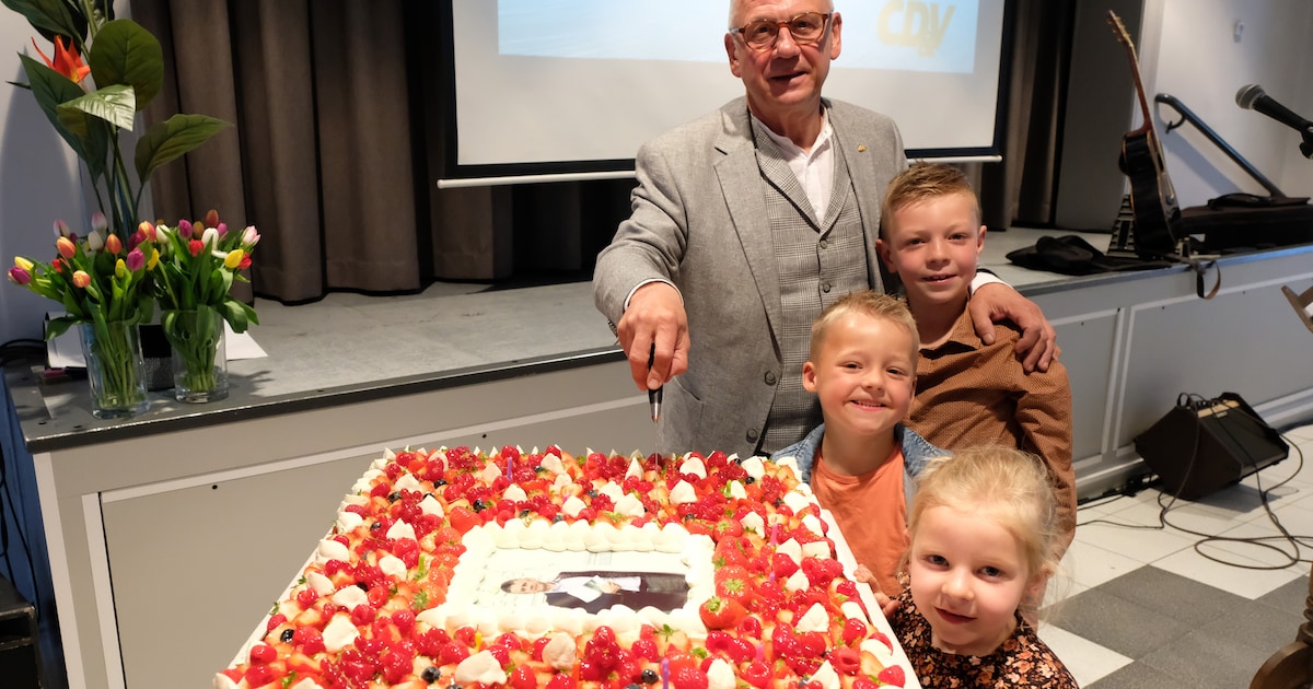 Viering voor ex-burgemeester Luc Vleugels (CD&V): “Heeft een sterke ...