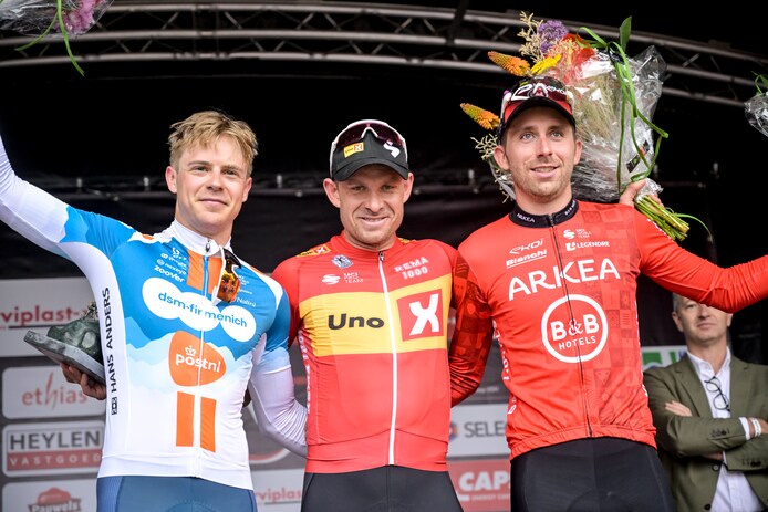 Amaury Capiot (3de) op de afspraak in Heistse Pijl: “Ploeg heeft me ...