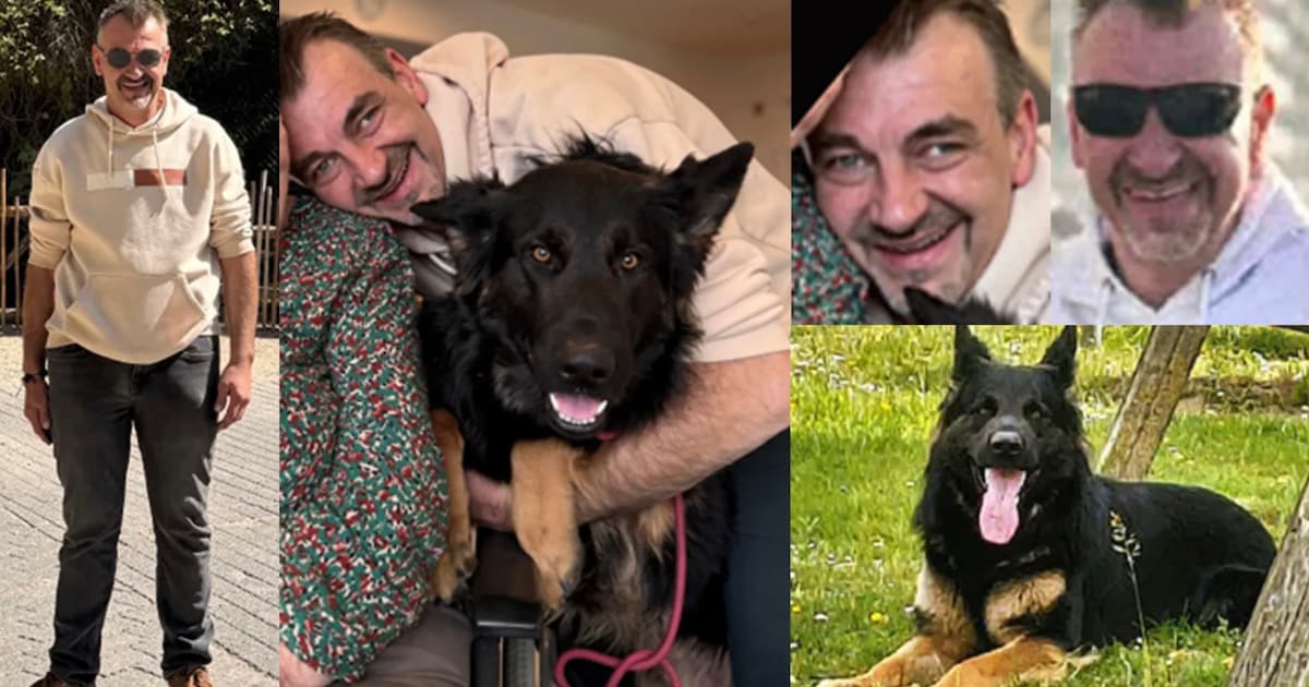 Wie heeft Andy (47) en zijn hond Darko uit Ieper gezien? | Ieper | HLN.be