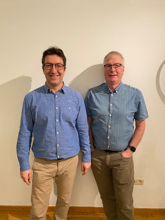 Geert Vandekeybus lijsttrekker en Dirk Smout lijstduwer voor N-VA/PLE ...