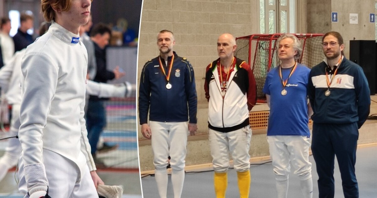Medailles voor Leuvense schermclub ‘Parcival’ op Belgisch Kampioenschap ...