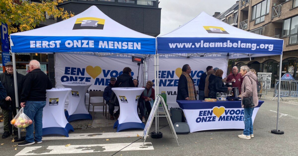 Vlaams Belang voert actie met gratis soep en brooddozen | Lanaken | HLN.be