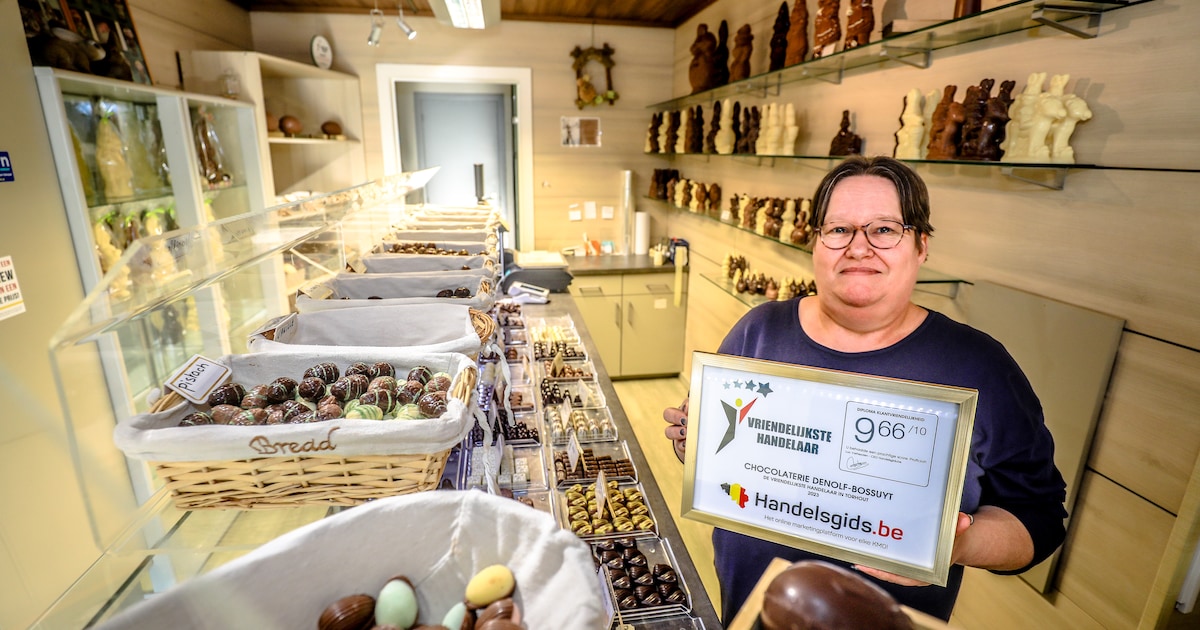 En de vriendelijkste handelaar van Torhout is...Chocolaterie Denolf ...