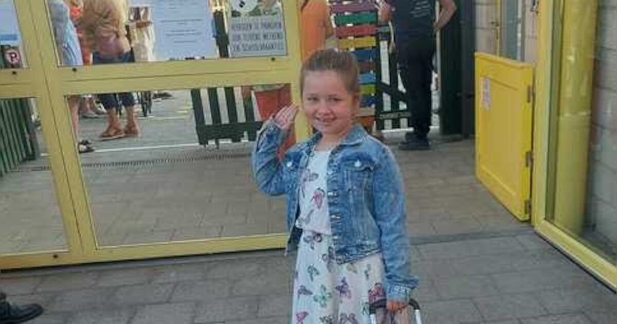 Kyra gaat weer naar school | Regio | HLN.be