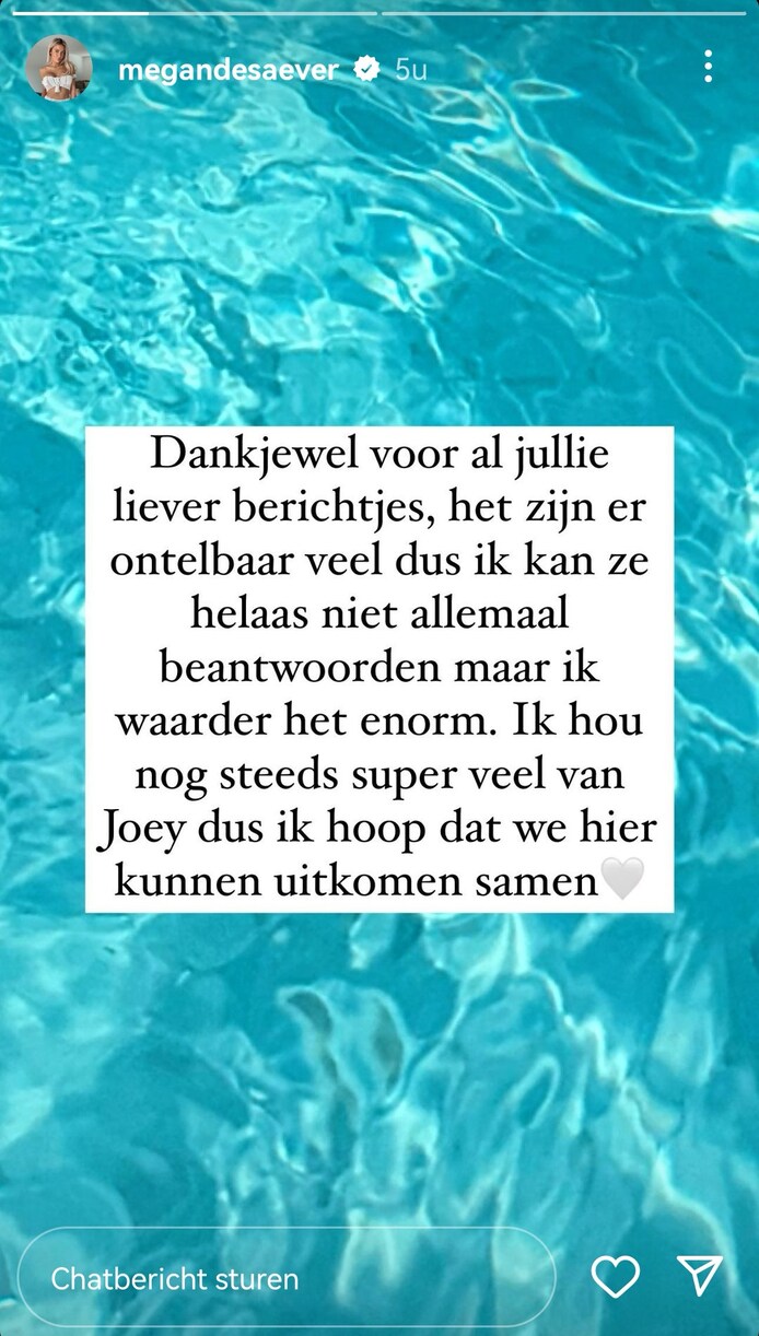 Nadat haar lief ging feesten met “hoertjes”: ‘Temptation’ Megan hoopt op verzoening | Showbizz ...