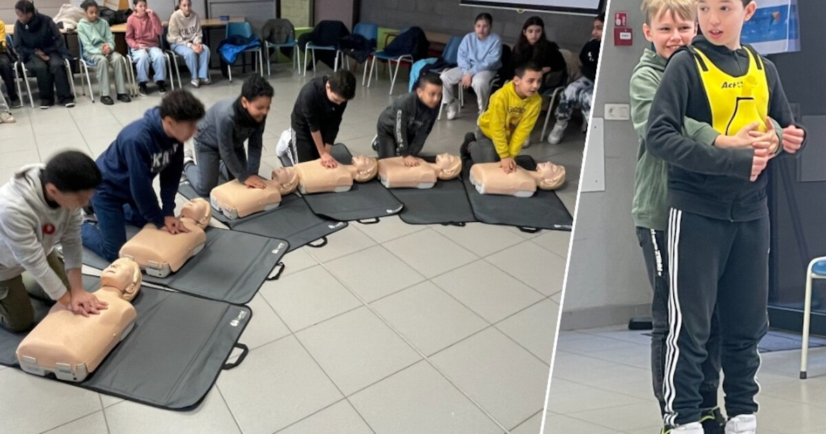 Heilig Hartschool krijgt kwaliteitslabel ‘Reanimatie op school ...