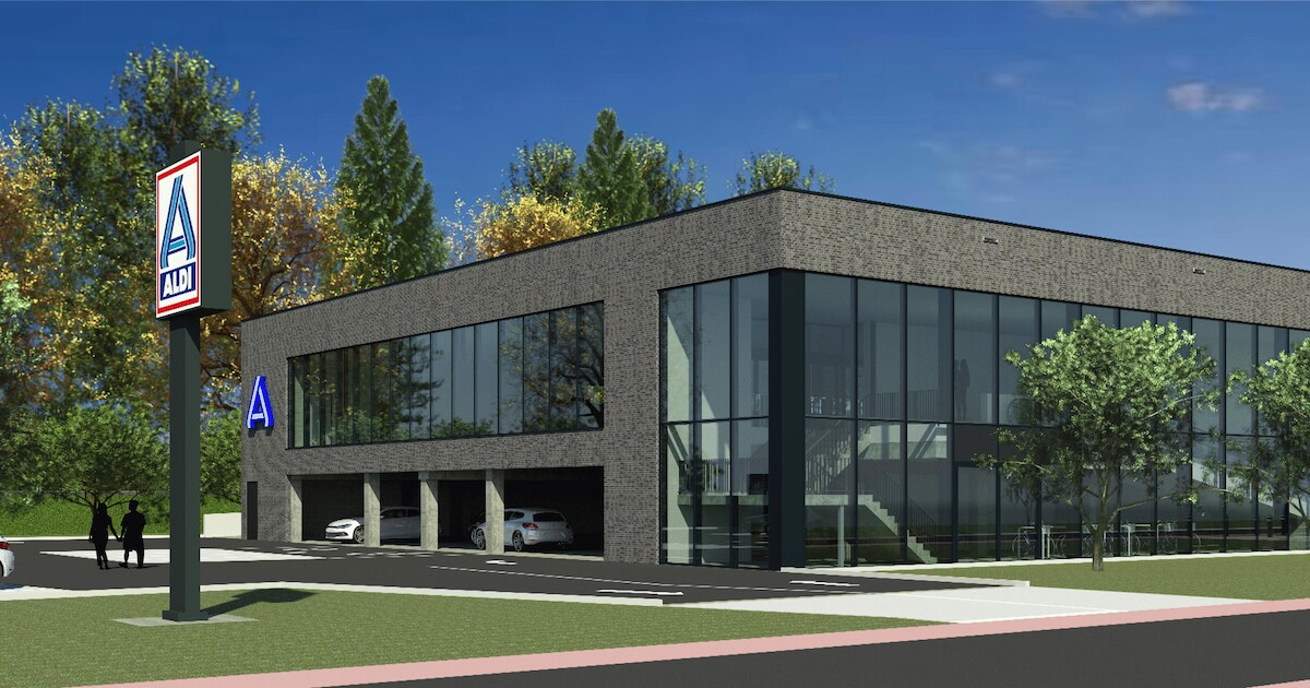 Gloednieuwe Aldi opent op 15 september de deuren aan Spijker: “Twee keer zo groot als huidige ...