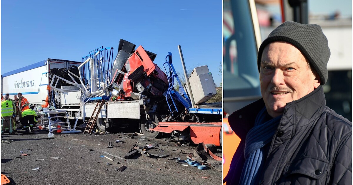 Ondernemer Marc (69) ziet kettingbotsing gebeuren op E403: “Ik dacht ...