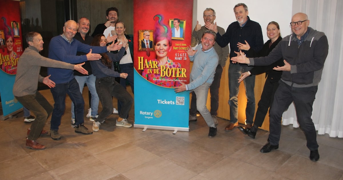 Rotaryclub Izegem lacht met zichzelf in komische theatervoorstelling ...