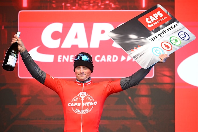Ook de meest strijdlustige: Mathieu van der Poel wint Caps Hero-trui ...