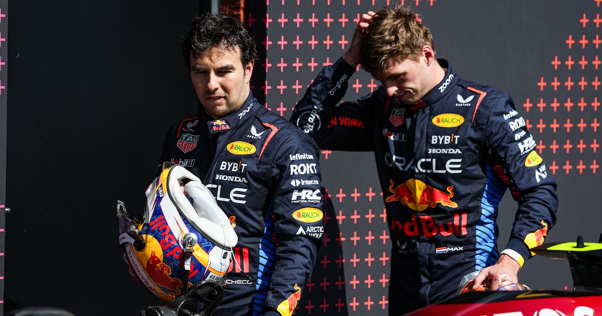 Red Bull geeft duidelijkheid: Sergio Pérez blijft ondanks speculaties teamgenoot Max Verstappen ...