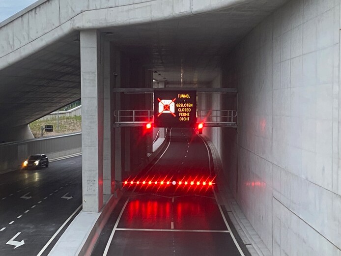 Brandwerend pleisterwerk van Margaretatunnel komt naar beneden: “Geen ...