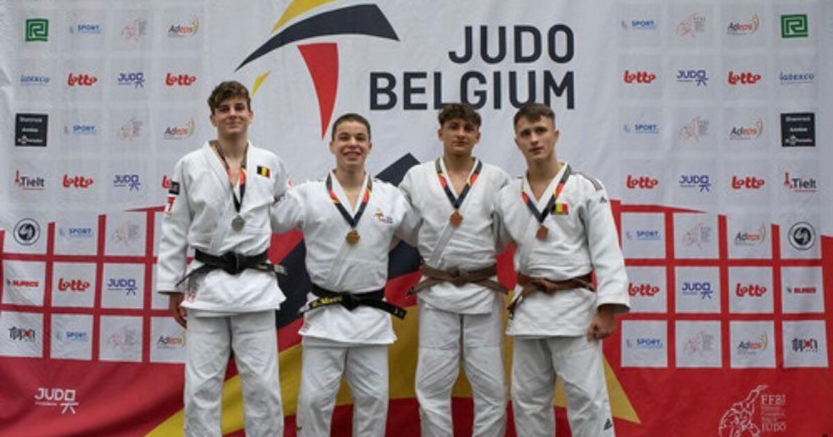 Emile Merdin net als vorig jaar Belgisch kampioen tot 60 kilogram ...