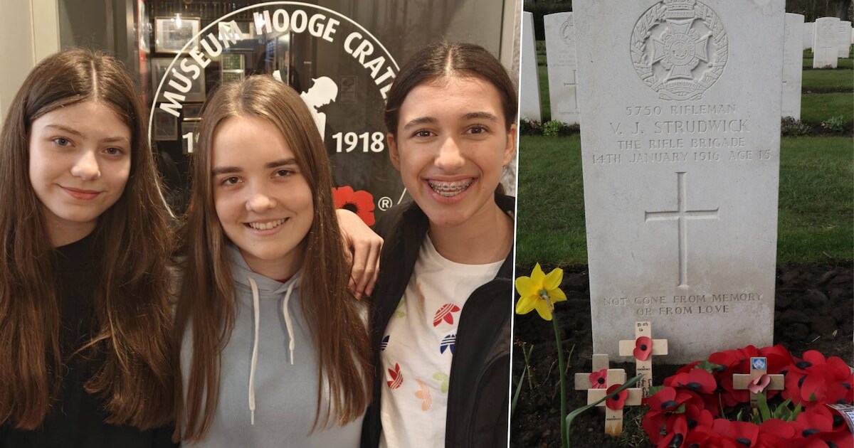 Duitse en Britse school verbroederen in de Westhoek: “Onze vriendschap ...