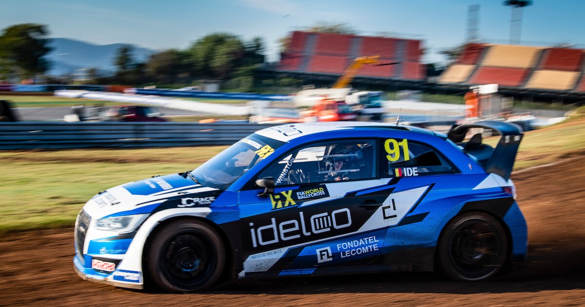 Enzo Ide rijdt Rallycross Nordic kampioenschap | Sport in de buurt | HLN.be