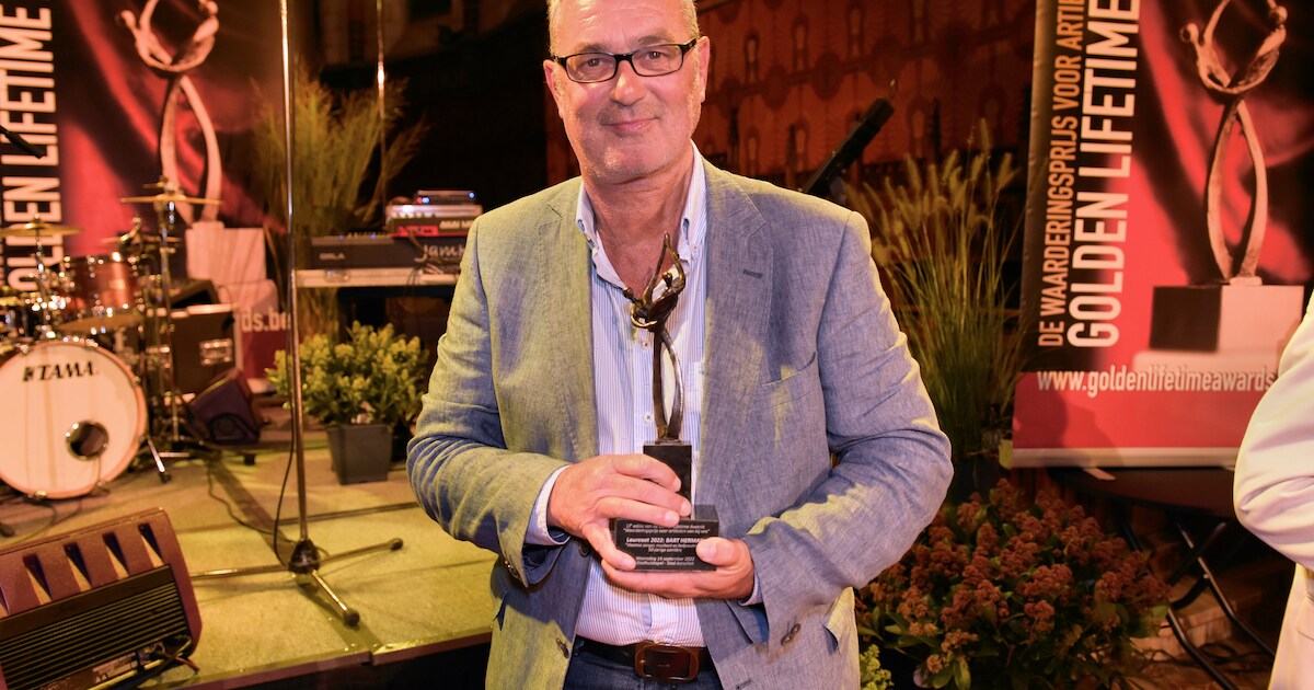 Bart Herman krijgt Golden Lifetime Award: “Investeer in lokaal talent ...