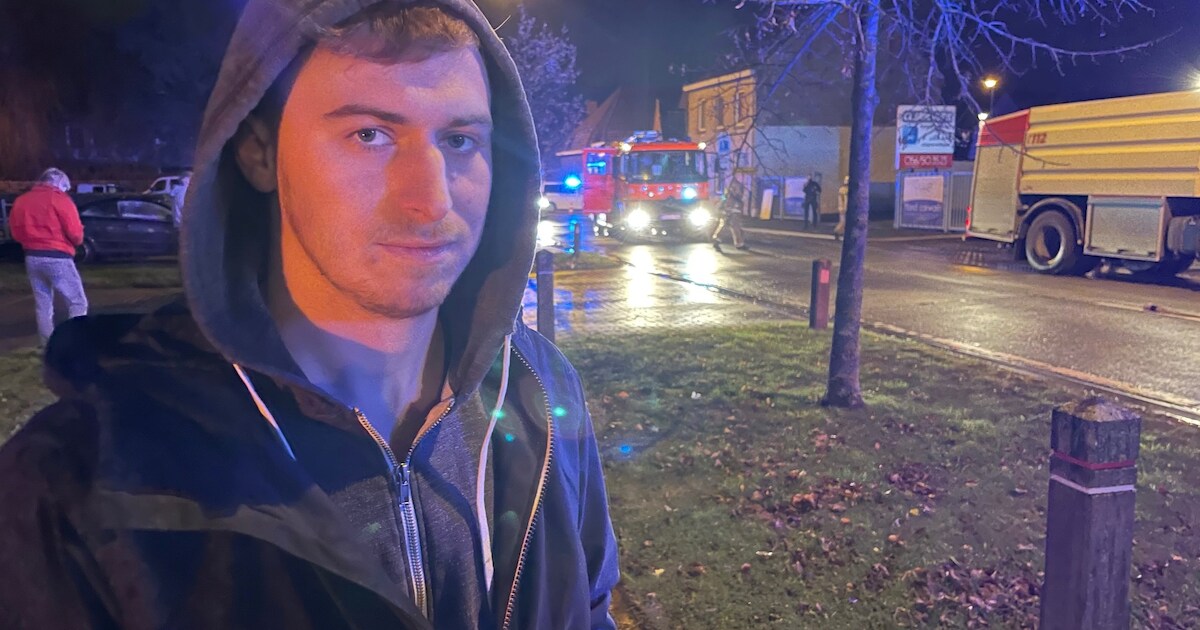 Jason (23) ziet huis in vlammen opgaan net voor hij er gaat wonen ...