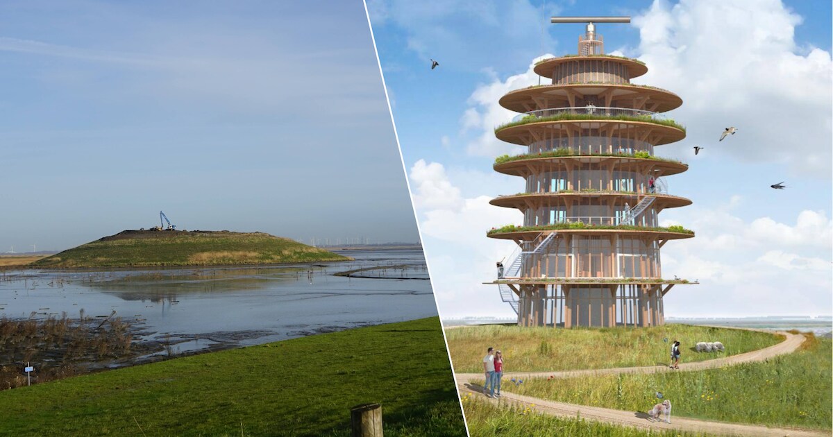 Panoramaheuvel maatje groter dankzij zandstock Prosperpolder: “Komend ...