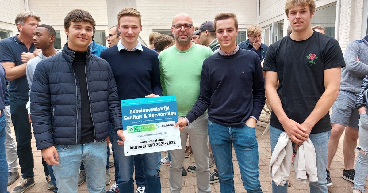 VTI Roeselare wint scholenwedstrijd Sanitair en Verwarming | Roeselare ...