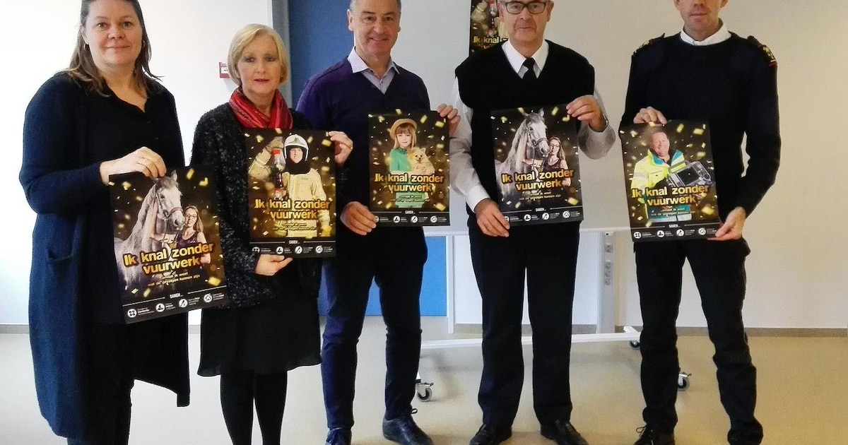 Vierde editie van eindejaarscampagne ‘Ik knal zonder vuurwerk ...
