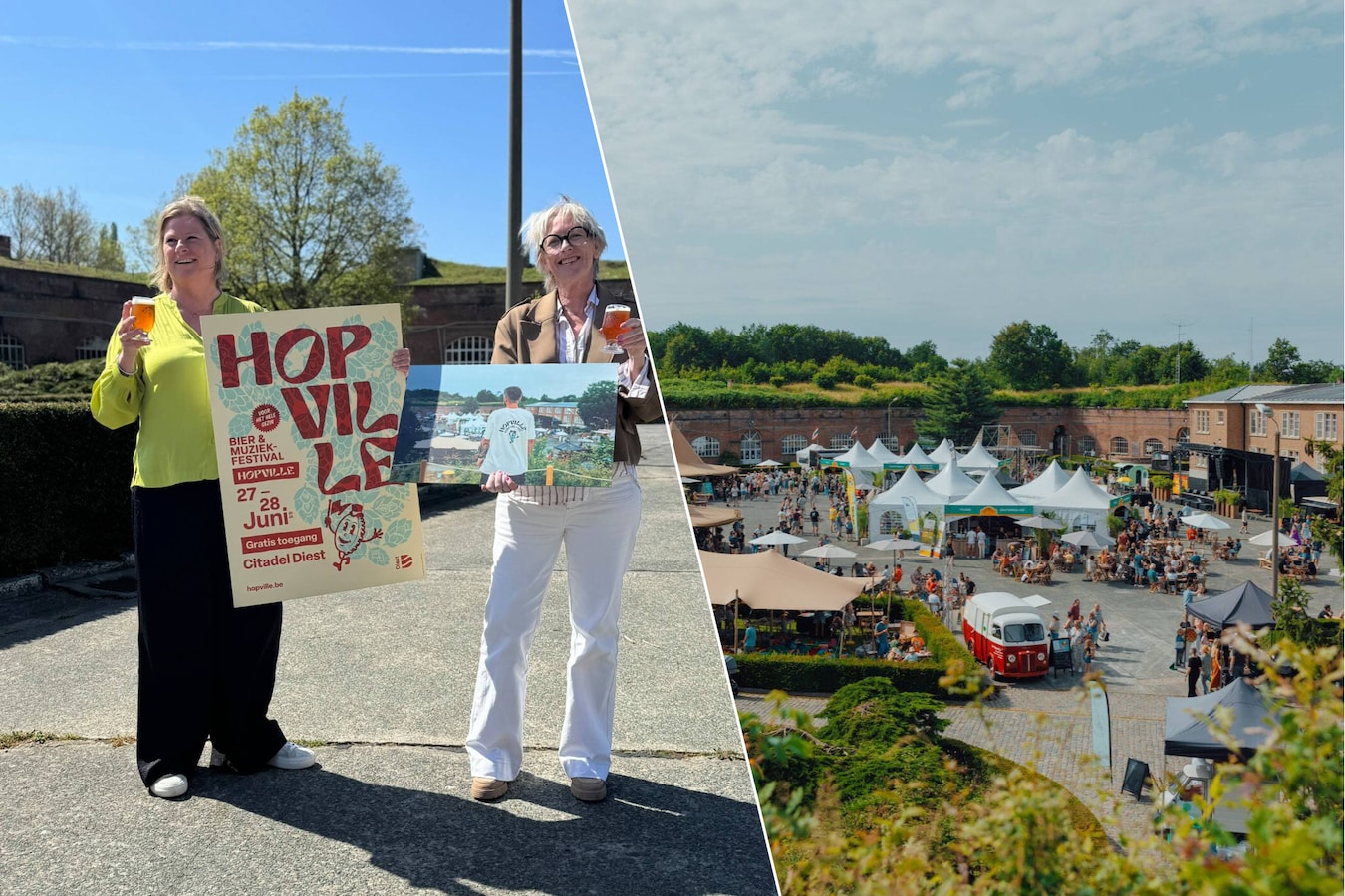 Hopville doet de citadel van Diest opnieuw bruisen: bier, muziek en ...