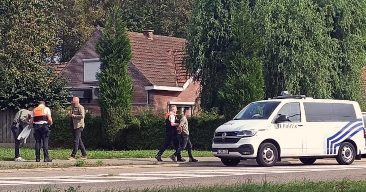 Hardhandige arrestatie in Wilsele | Leuven | HLN.be