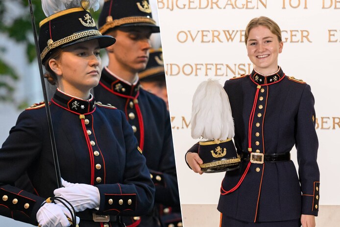 Geef acht! Hier is officier Elisabeth van België (maar wat betekent dat ...