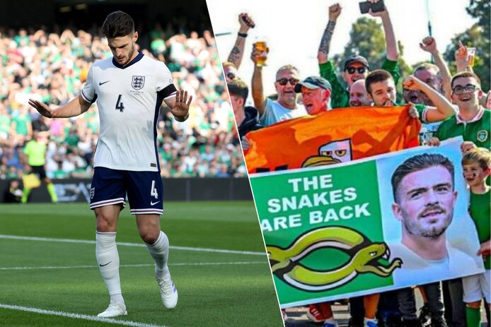 Uitgerekend “snakes” Declan Rice en Jack Grealish loodsen Engeland ...