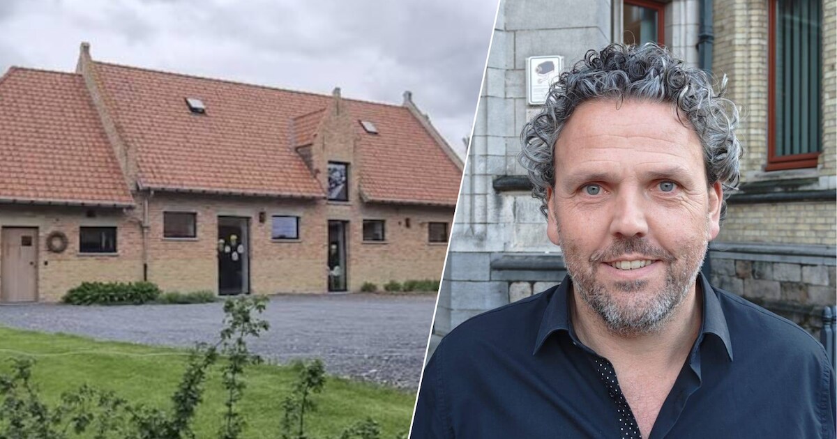 “Ik hoorde een plof en toen zag ik hem liggen onder die stoel ...