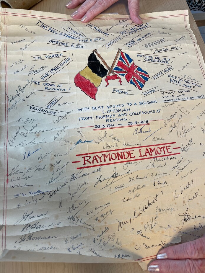 OUDSTE BELGEN. Raymonde Lamote (101) blijft jong van geest, met dank ...