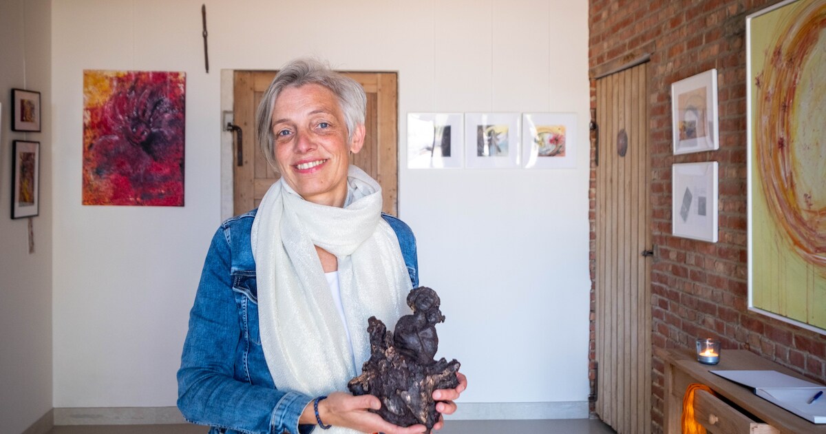 Psychologe en kunstenares Griet Geeraert (50) opent thuisgalerij: “Een ...