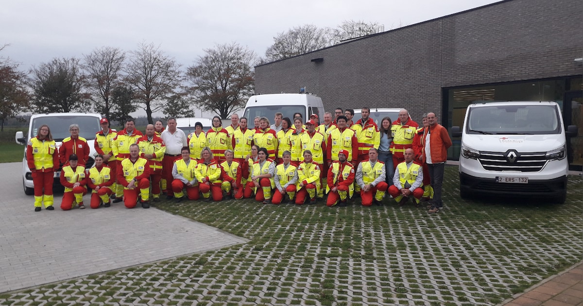 Verschillende West-Vlaamse afdelingen van Rode Kruis houden oefendag in ...