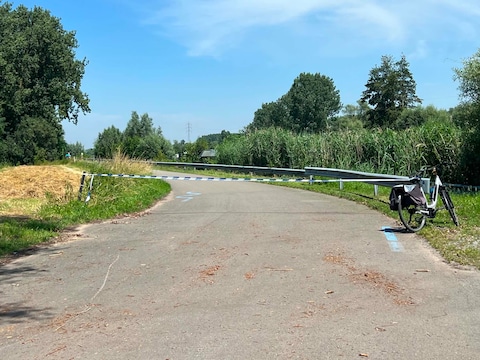 Jaagpad langs Dender even afgesloten nadat fiets van Bpost aangetroffen ...