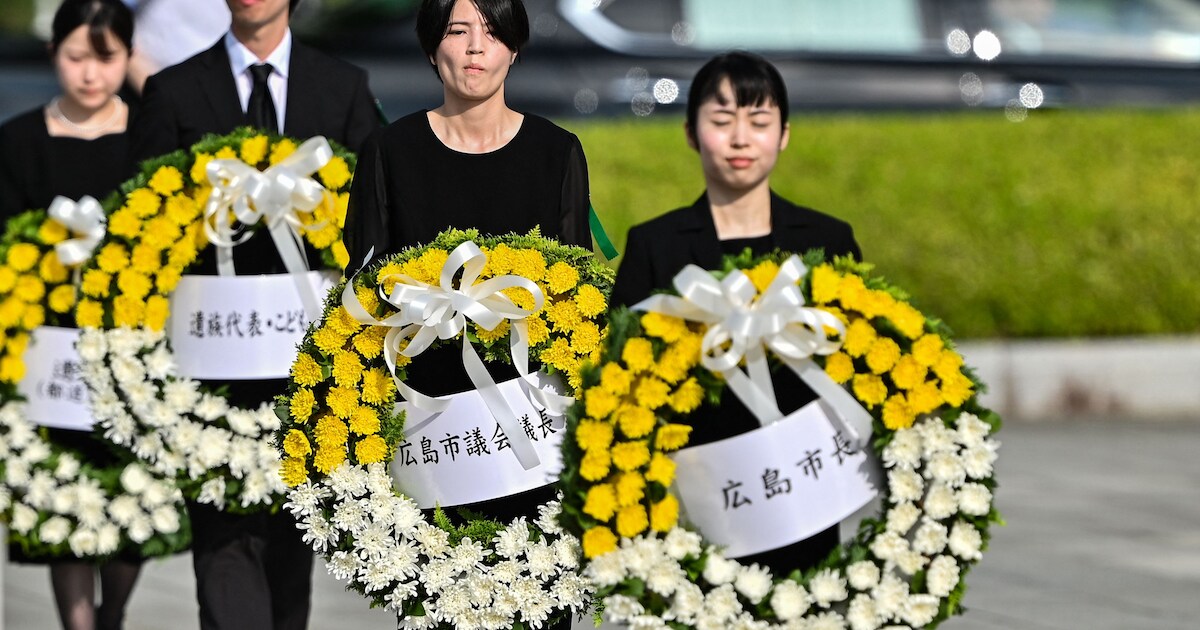 Japan herdenkt atoombom op Hiroshima van 80 jaar geleden | Nieuws | HLN.be