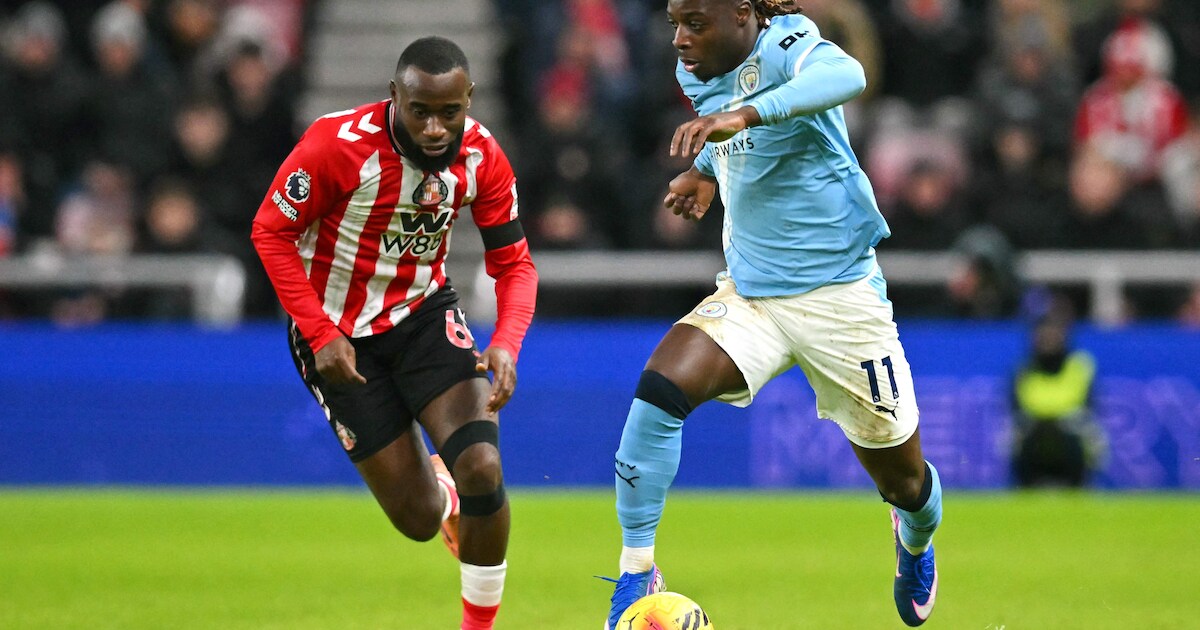 Ook invaller Jeremy Doku vindt geen gaatje bij comeback, Manchester ...