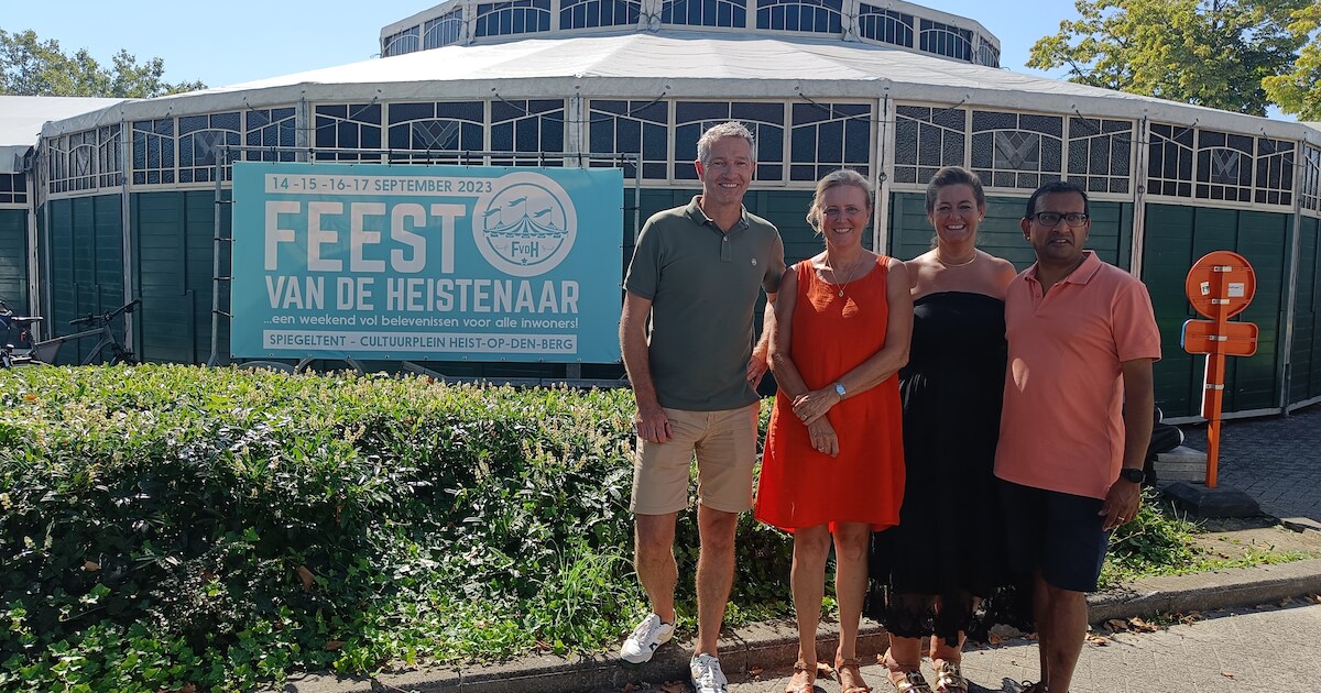 Spiegeltent als decor voor tweede editie van Feest van de Heistenaar ...