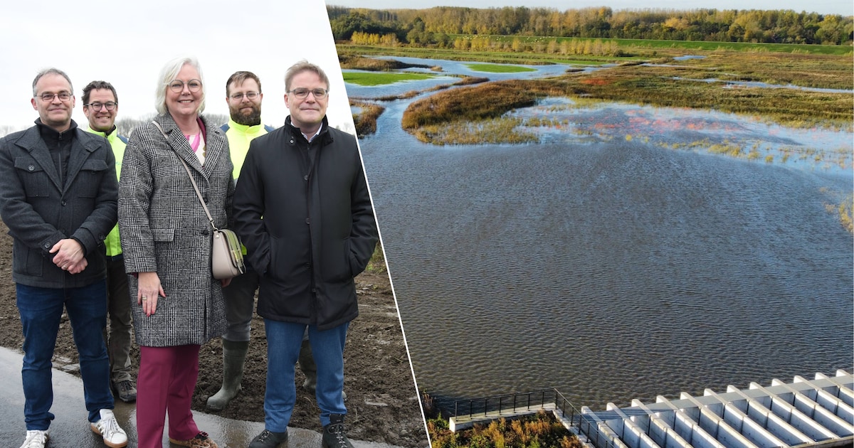 Nieuw gecontroleerd overstromingsgebied Vlassenbroek is klaar: “Storm ...